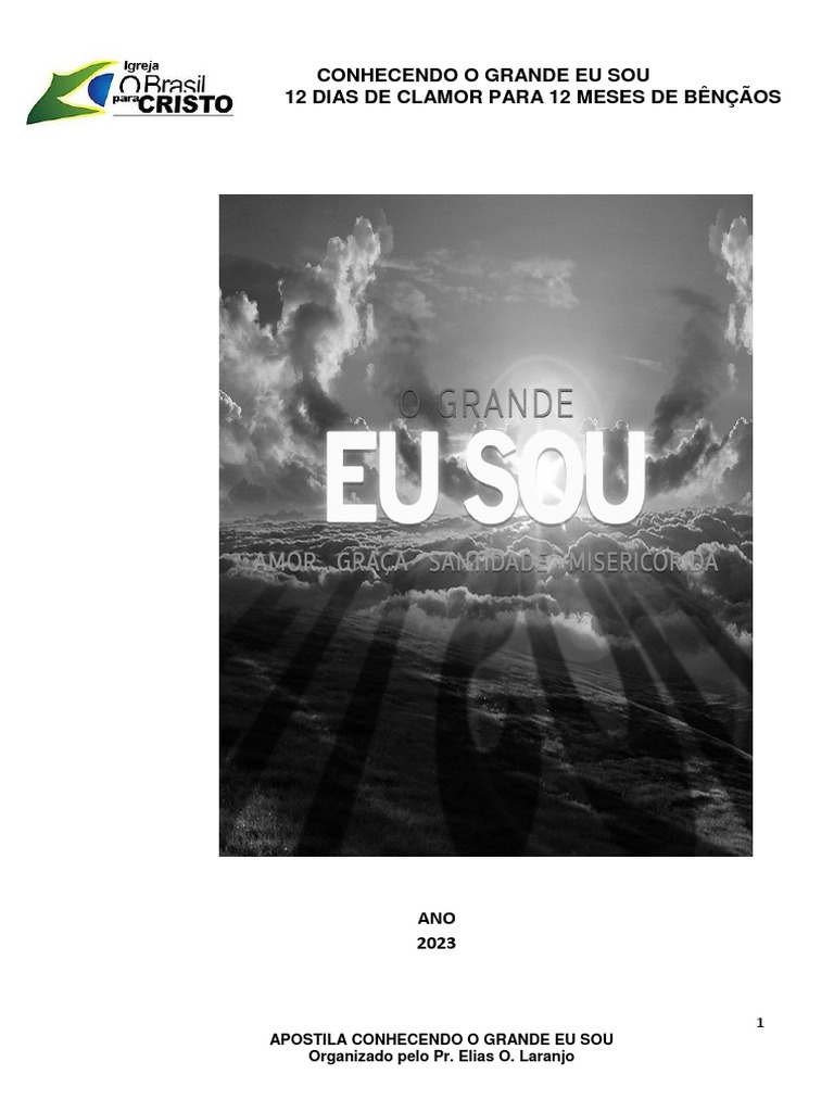 Conhecendo o Grande EU SOU | PDF