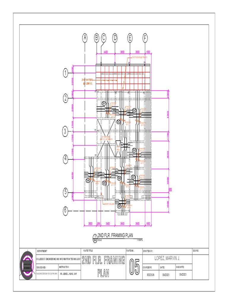 2nd-Floor-Framing Plan | PDF