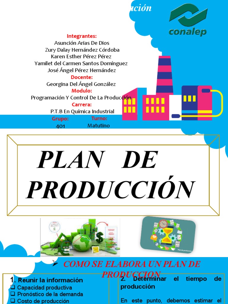 Como Se Elabora Un Plan de Produccion | PDF Como Se Elabora Un Plan de Produccion | PDF