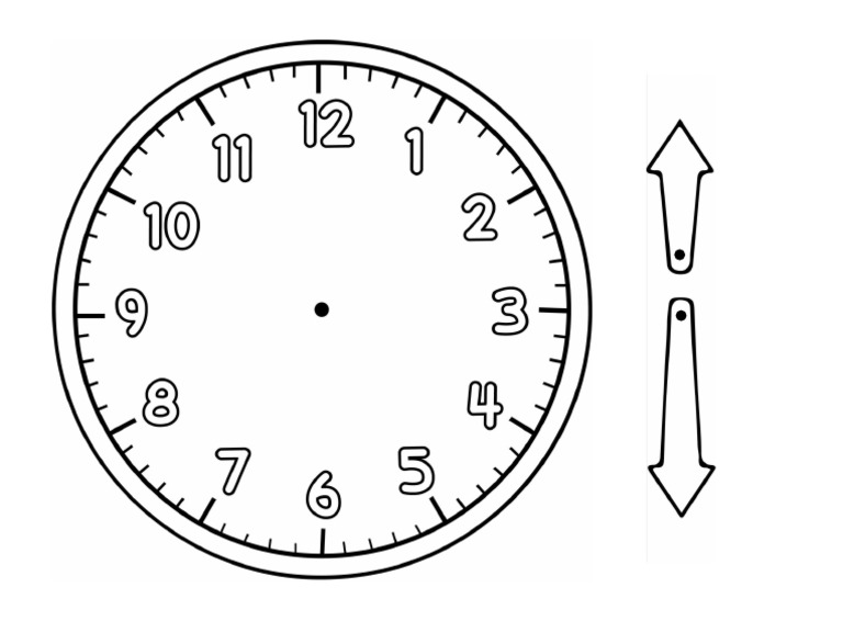 Molde Reloj Pdf 