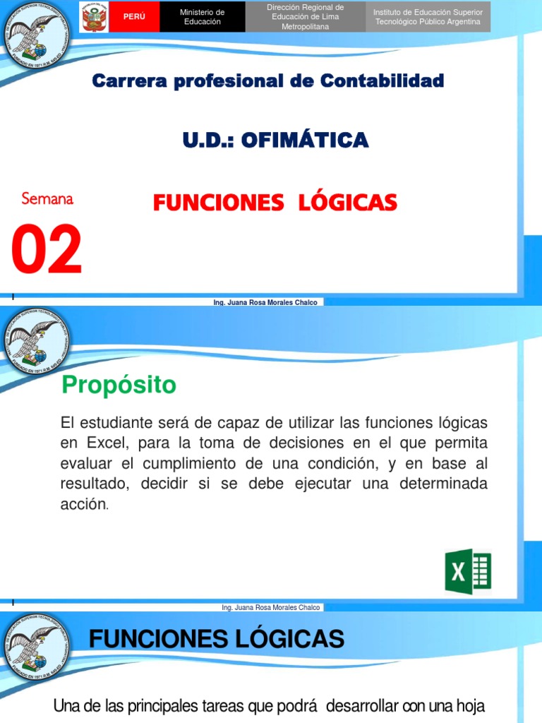 2.funciones Lógicas | PDF