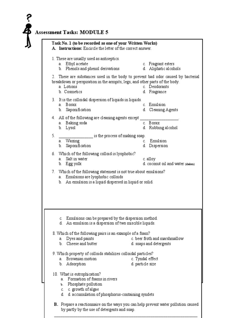 Phy Sci - Module 5 | PDF | Emulsion | Liquids