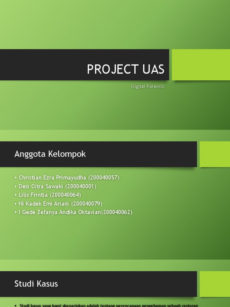 Project Uas It Forensic | PDF