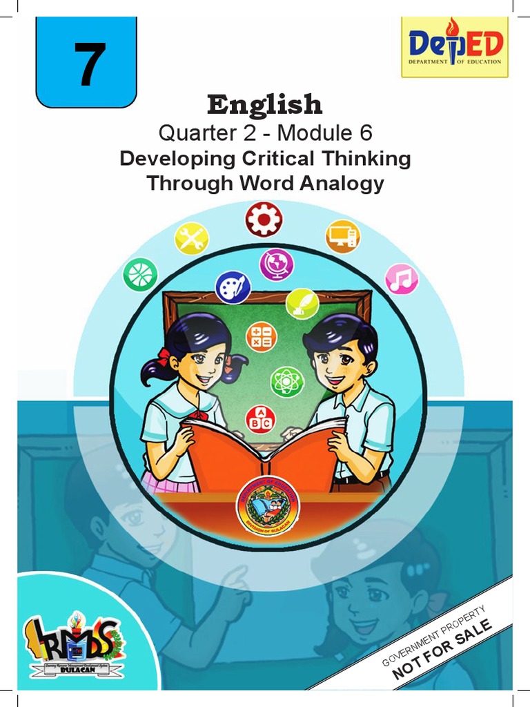 English 7 Q2 Module 6 | PDF | Analogy | Learning