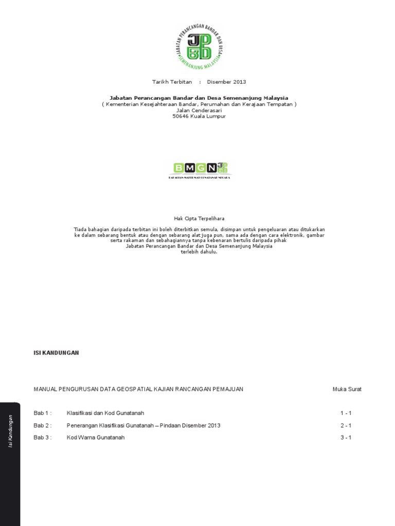 Manual GIS Perancang | PDF