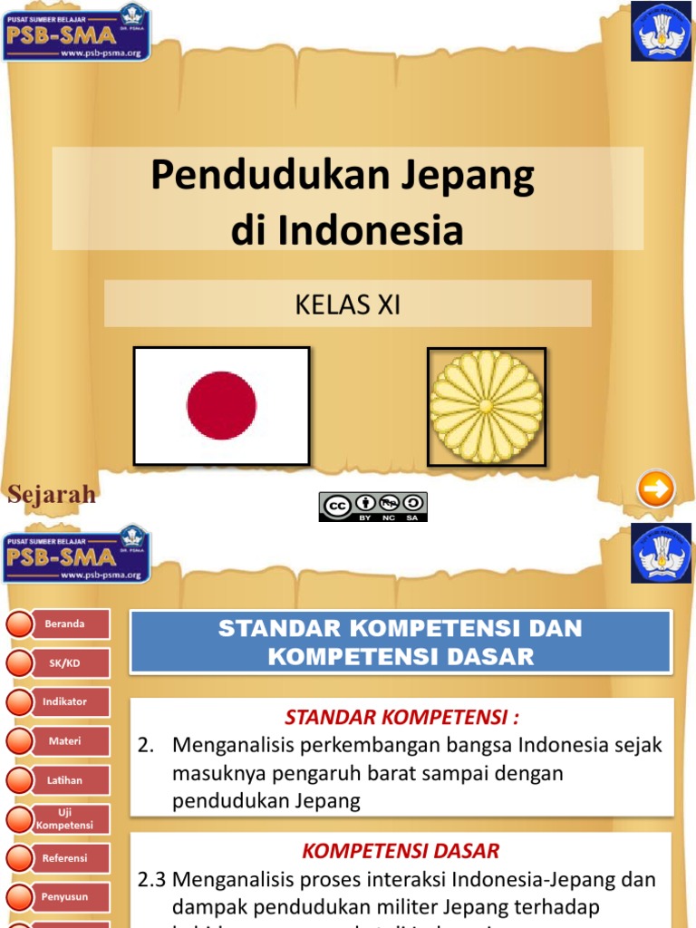 Pendudukan Jepang Di Indonesia | PDF