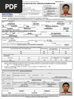 CS Form 101-CSE-PR 07 December 2023 | PDF | Identity Document