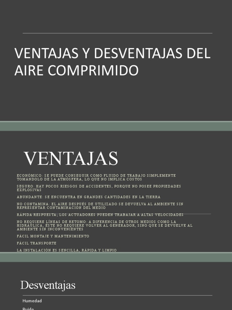 Aire Comprimido | PDF