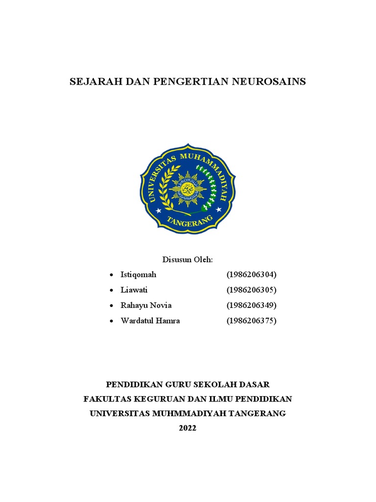 Makalah Neurosains | PDF