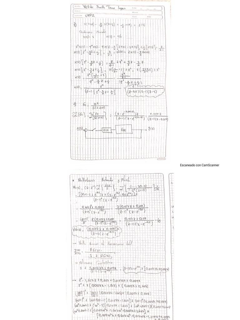 Examen Final Control Digital | PDF