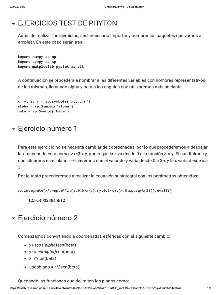 Untitled0.ipynb - Colaboratory | PDF | Cálculo | Física Matemática