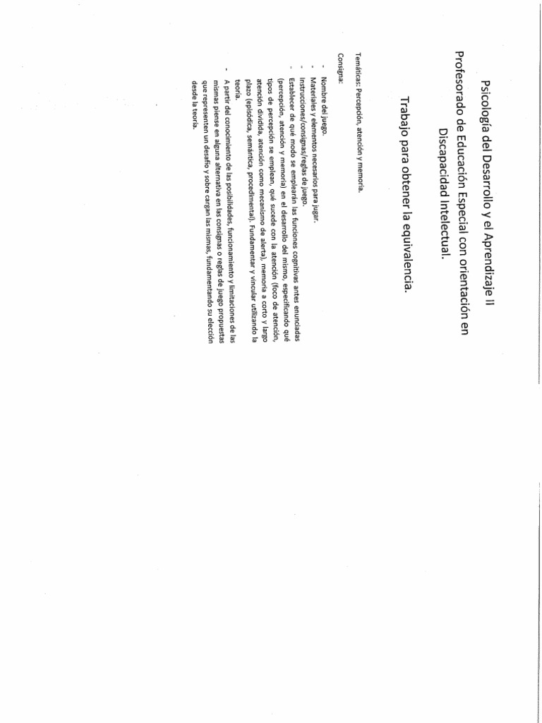 Psico 2 Discapacidad | PDF