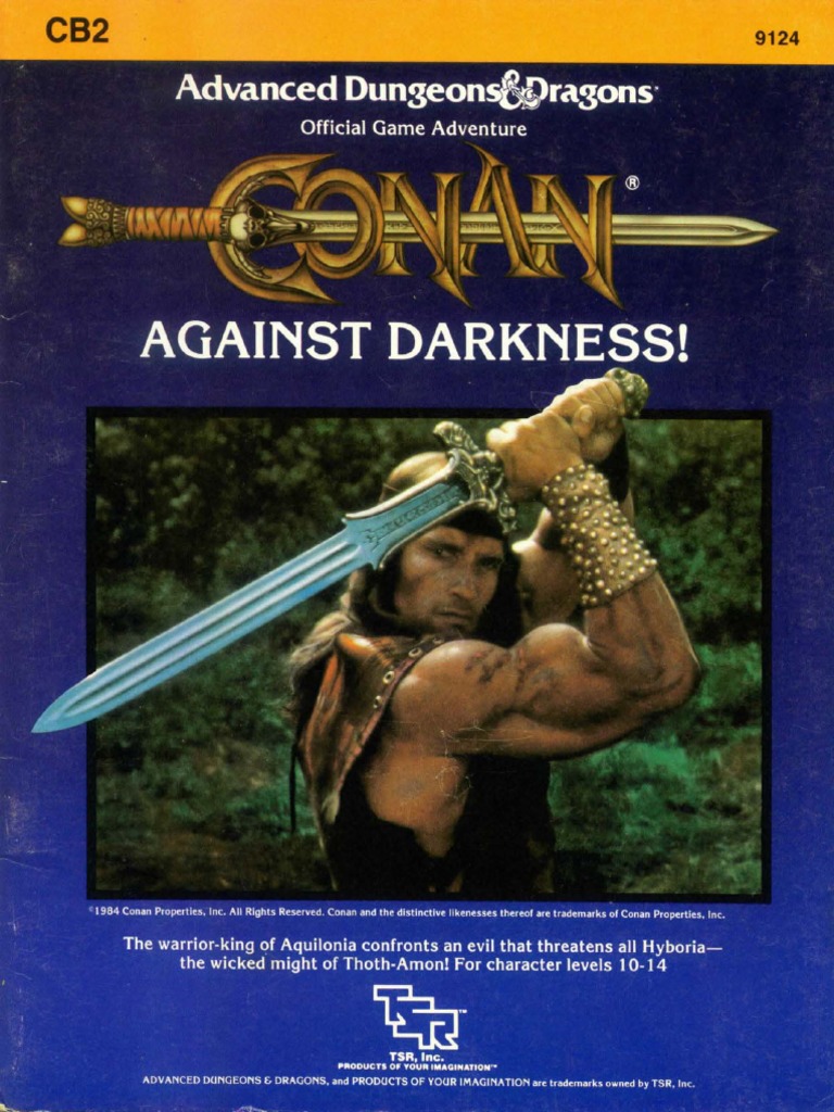 Conan RPG - Adventure - CB2 - Against Darkness | PDF