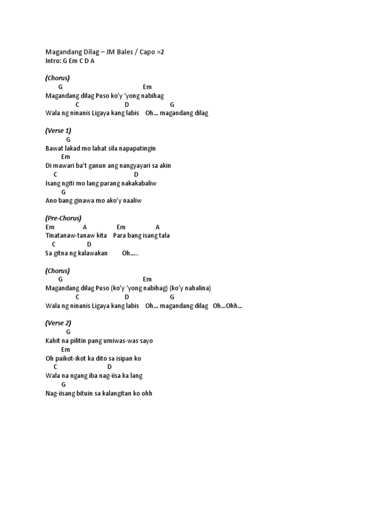 Magandang Dilag | PDF