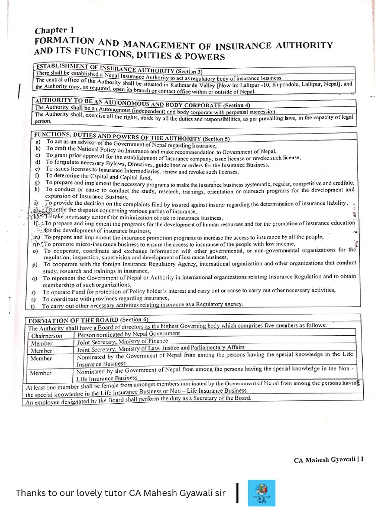 Insurance Act, 2079 PDF | PDF