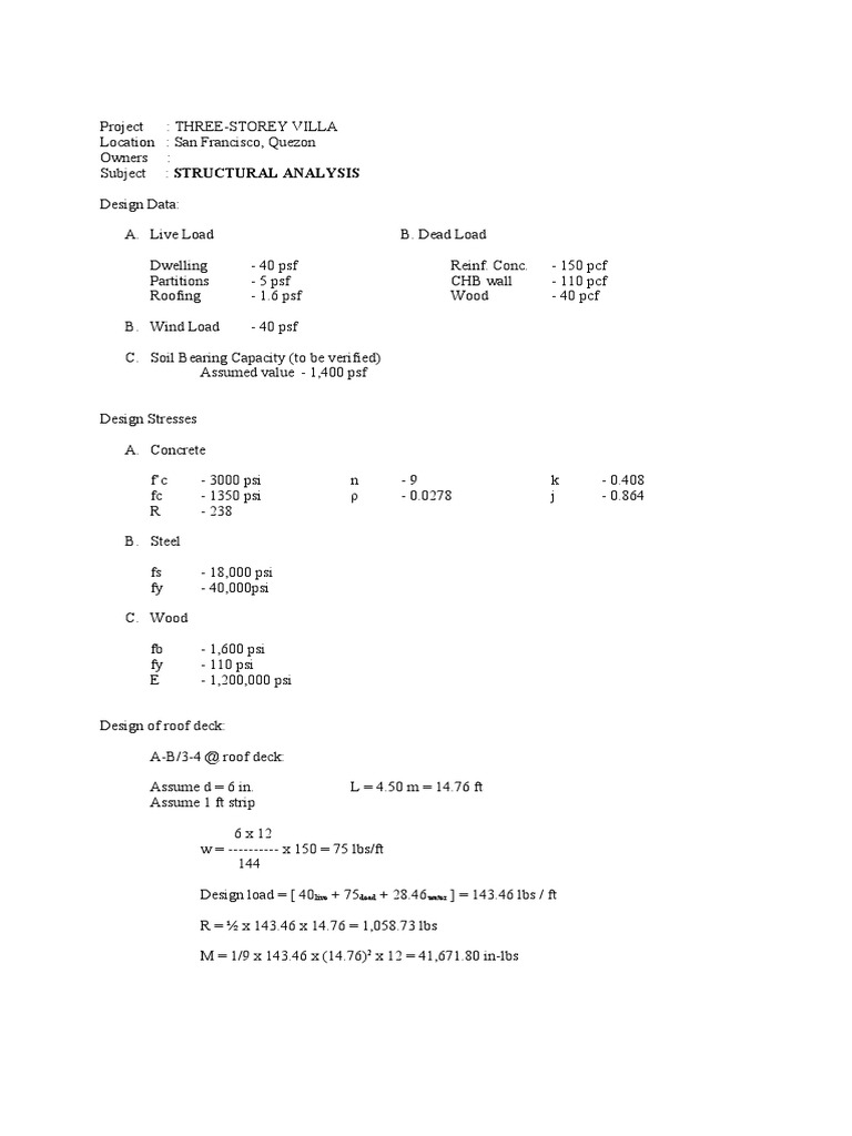 STRUCT Beachfront A | PDF | Building Engineering | Physical Sciences