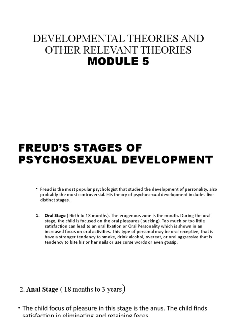 Freud's Psychosexual Stages | PDF
