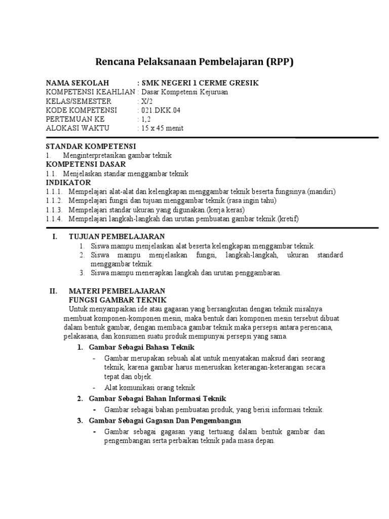 RPP Gamtek 2016 | PDF