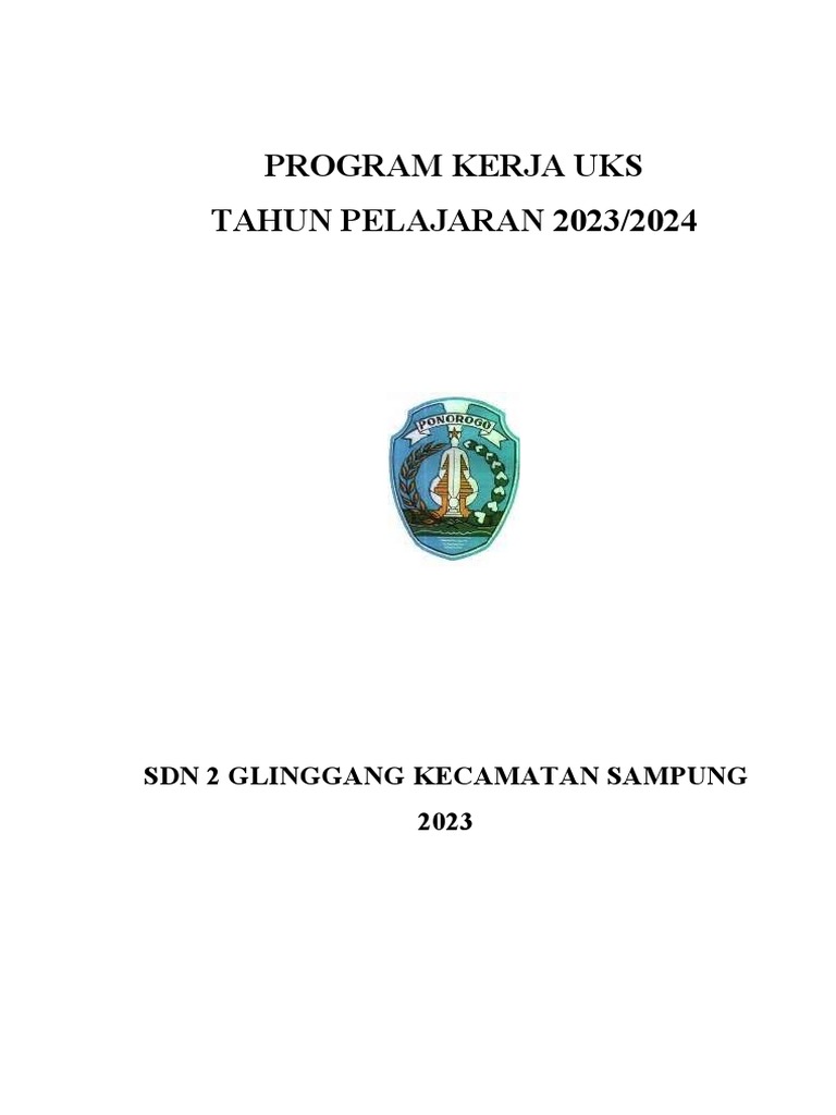 Contoh Program Uks 2023 | PDF