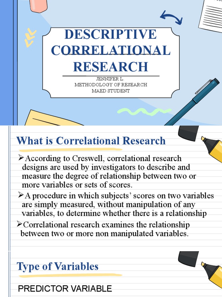 Descriptive Correlational Research Report Handa Pdf Statistics Survey Methodology