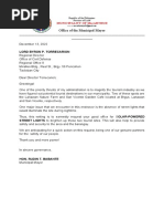 Request Letter To DPWH | PDF | Government | Philippines