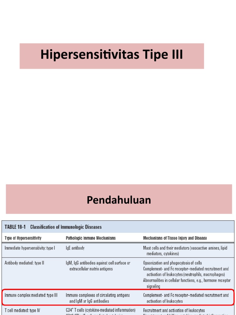 Hipersensitivitas Tipe III - Erna | PDF