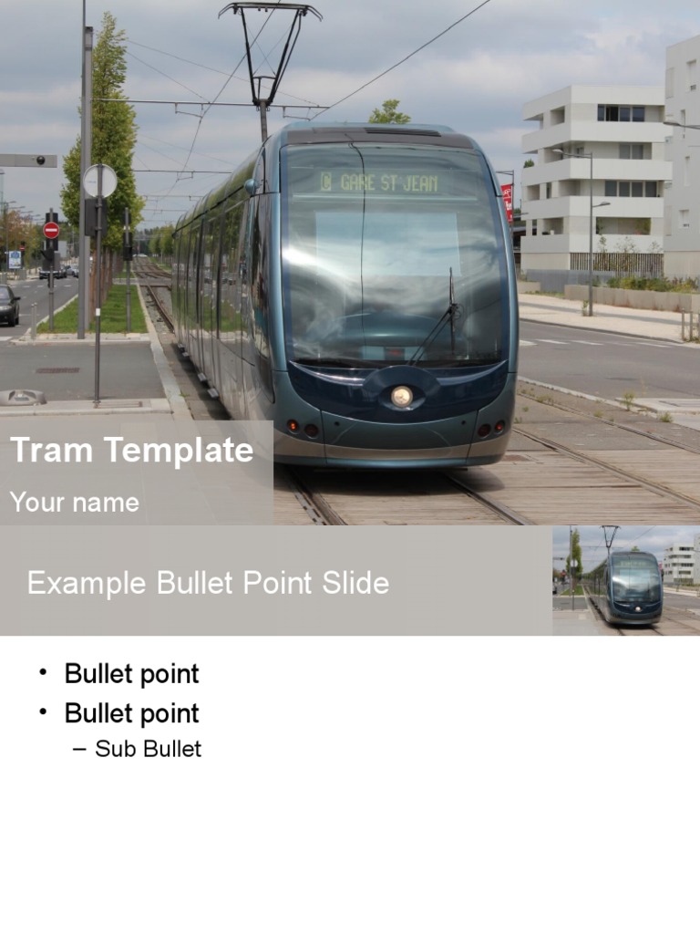 Tram | PDF