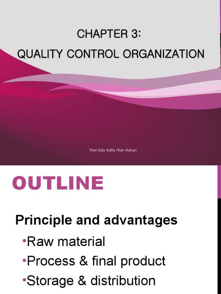 Quality Control Organization Structure and Processes | PDF | Quality Assurance | Audit