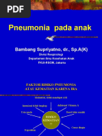 Tatalaksana Terapi Pneumonia Anak PNPK IDAI Referensi | PDF