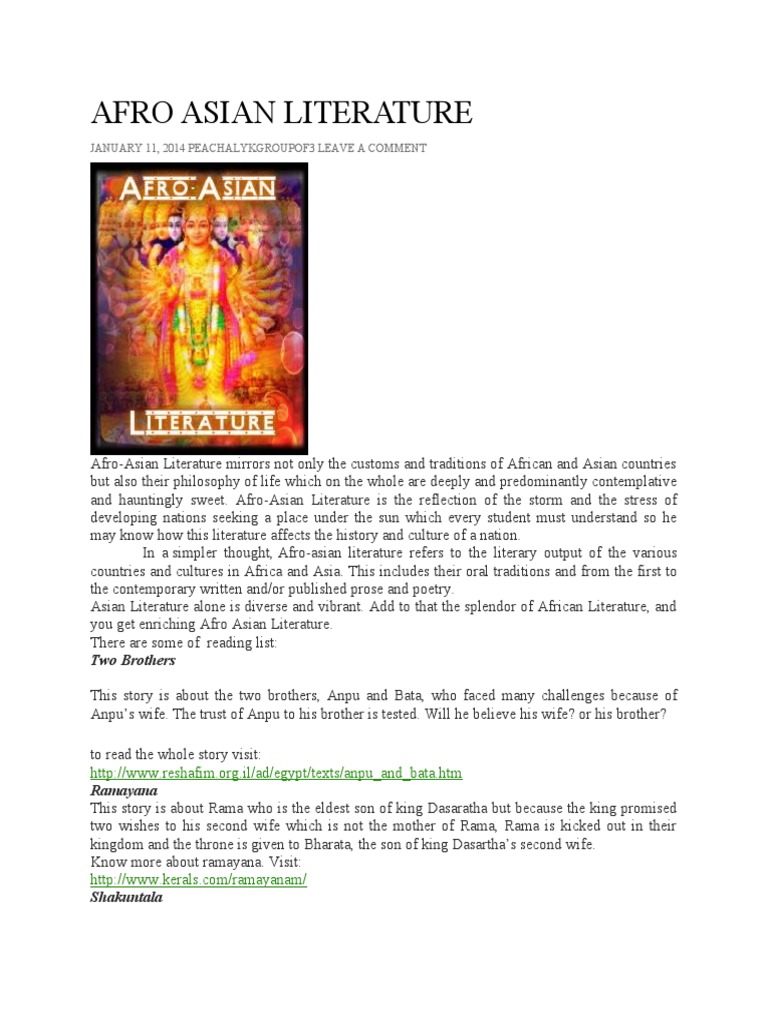 Afro Asian Documents | PDF