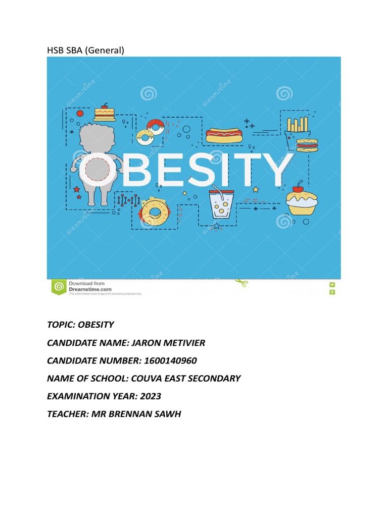 HSB Sba FFFFF | PDF | Obesity | Body Mass Index