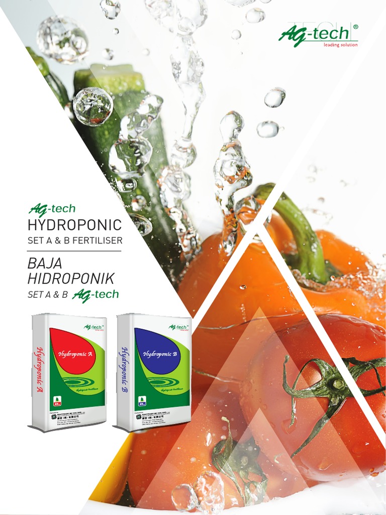 Hydroponic Set A B Brochure | PDF