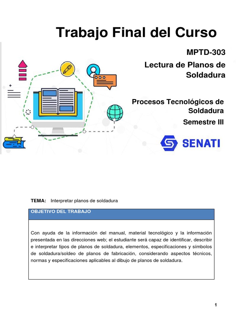 MPTD MPTD-303 Trabajofinal | PDF | Soldadura | Construcción