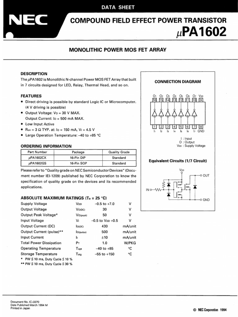 A1602 | PDF