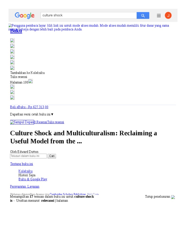 Culture Shock and Multiculturalism - Reclaiming A Useful Model From The ... - Edward Dutton ...