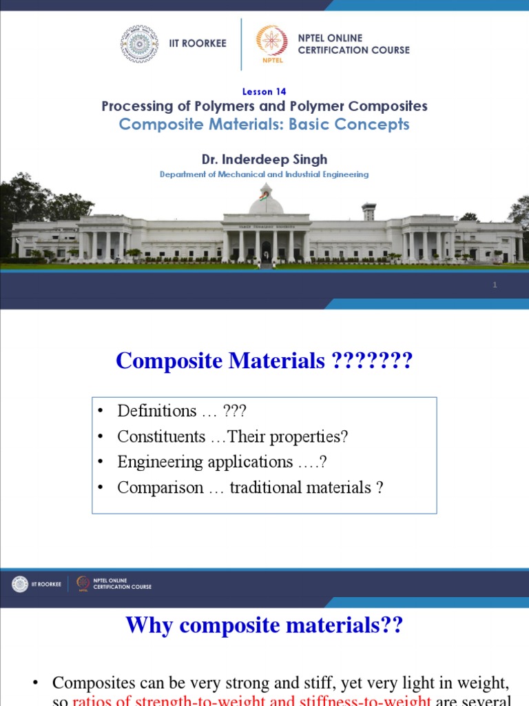 Understanding Polymer Composites Basics | PDF | Composite Material ...
