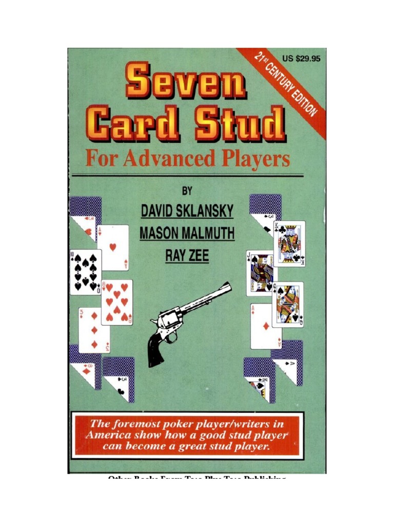 Seven-Card Stud For Advanced Players (PDFDrive) | PDF | Betting In ...