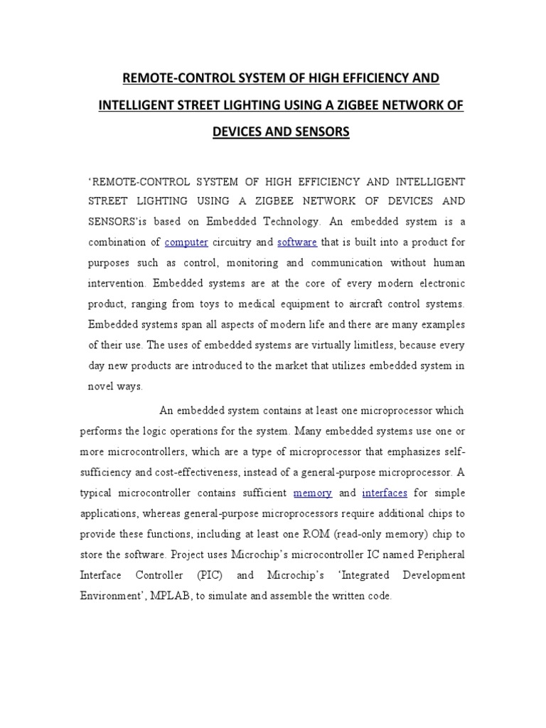 10.remote-Control System of High Efficiency and Intelligent Street Lighting Using A Zigbee ...