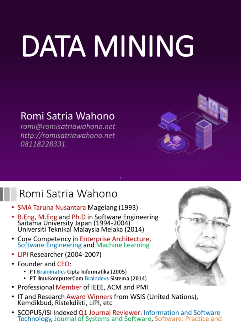 Romi DM Apr2020 PDF | Download Free PDF | Data Mining | Support Vector Machine