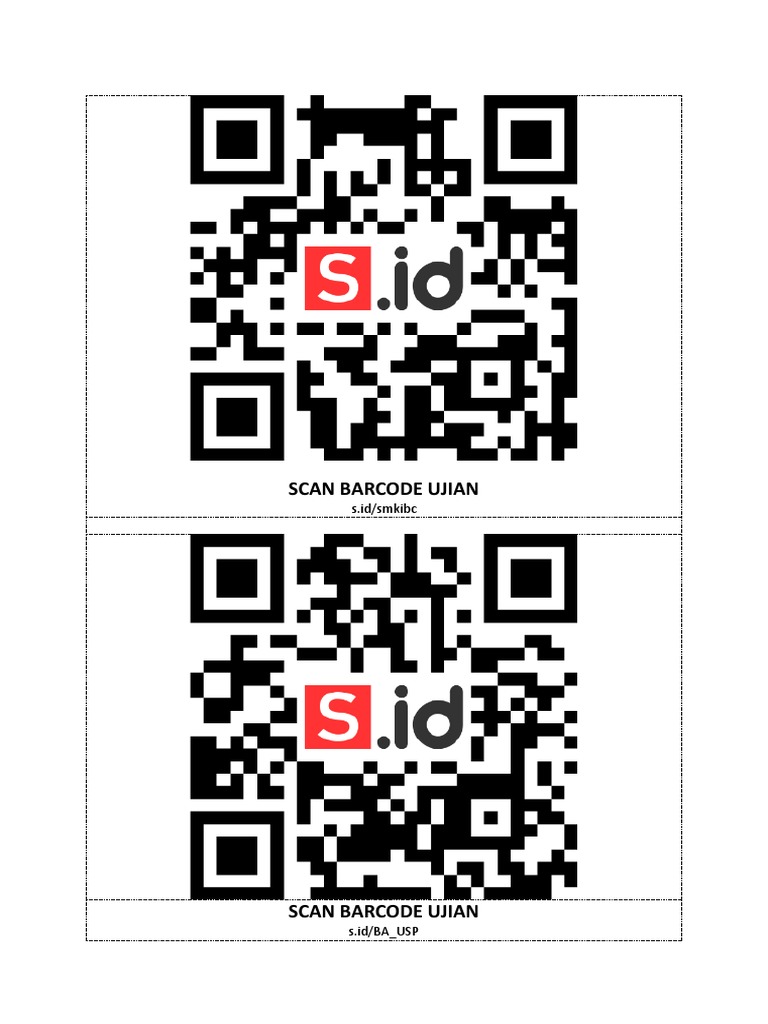 Scan Barcode Ujian | PDF