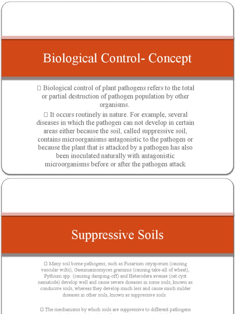 Biological Control - Concept | PDF | Plant Pathology | Biological Pest ...