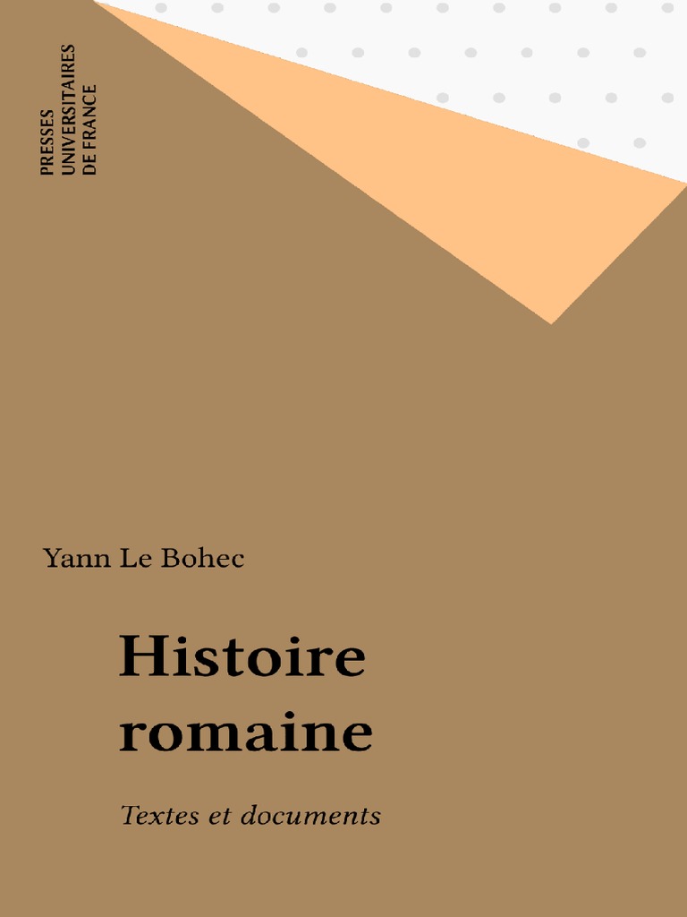Histoire Romaine - Textes Et Documents | PDF | Rome antique