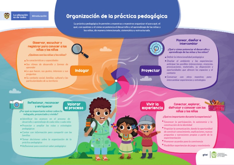 Organización de La Práctica Pedagógica PDF | PDF | Aprendizaje | Modificación de comportamiento