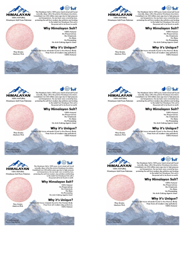 Stiker Garam Himalayan | PDF