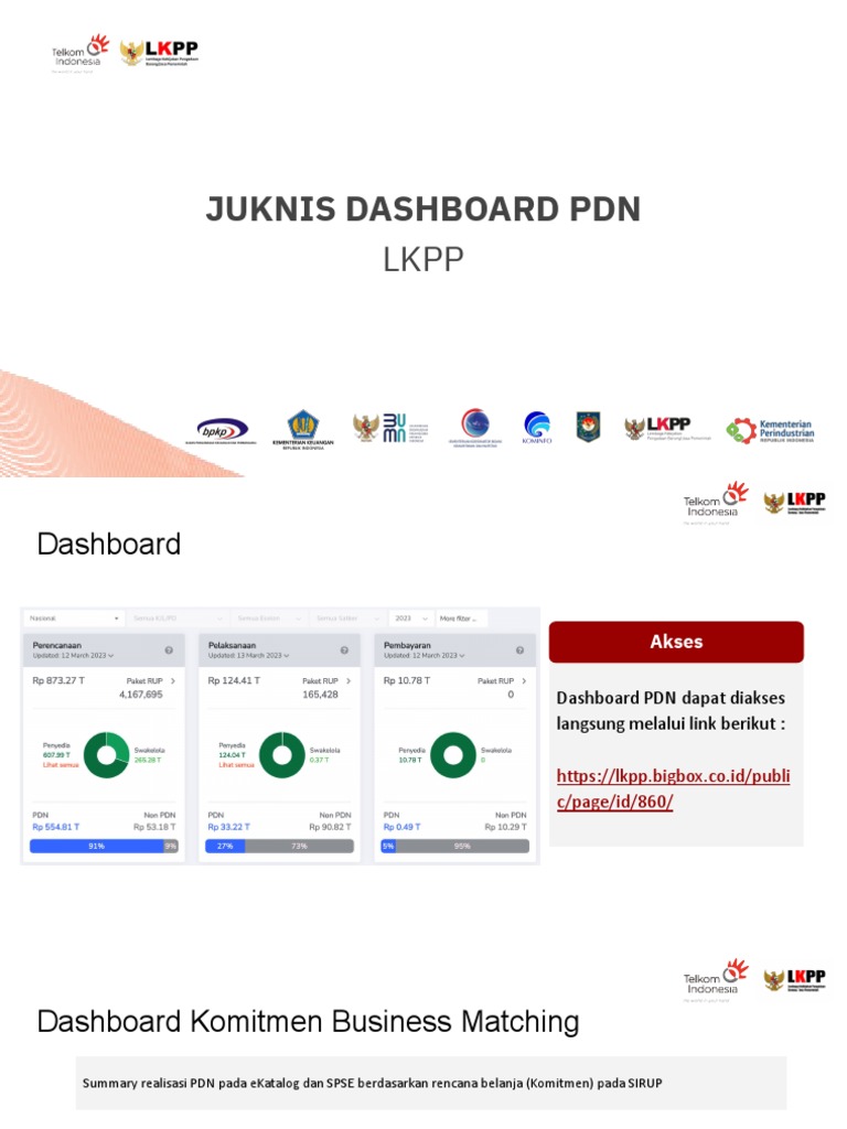 Juknis Dashboard PDN | PDF
