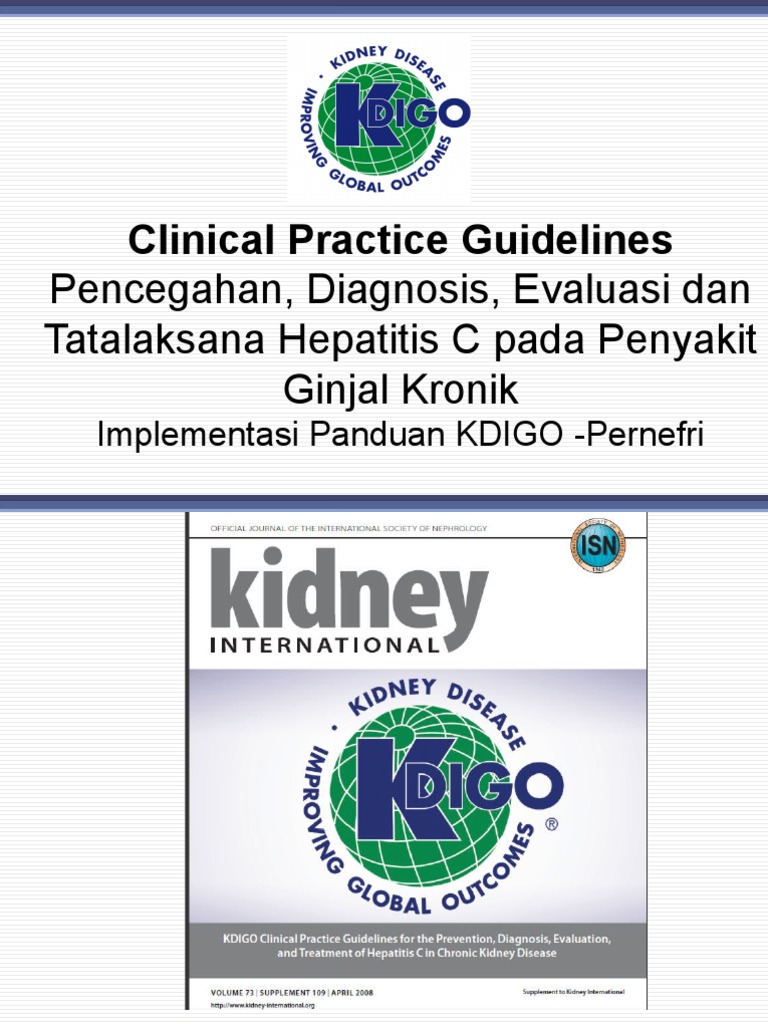 pedoman-pelayanan- HD dg Hepatitis-c-kdigo.pptx | PDF