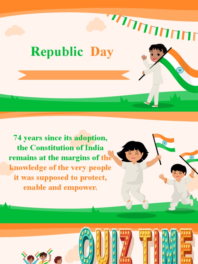 Republic Day Quiz Questions & Answers | PDF | Government | Politics Of ...