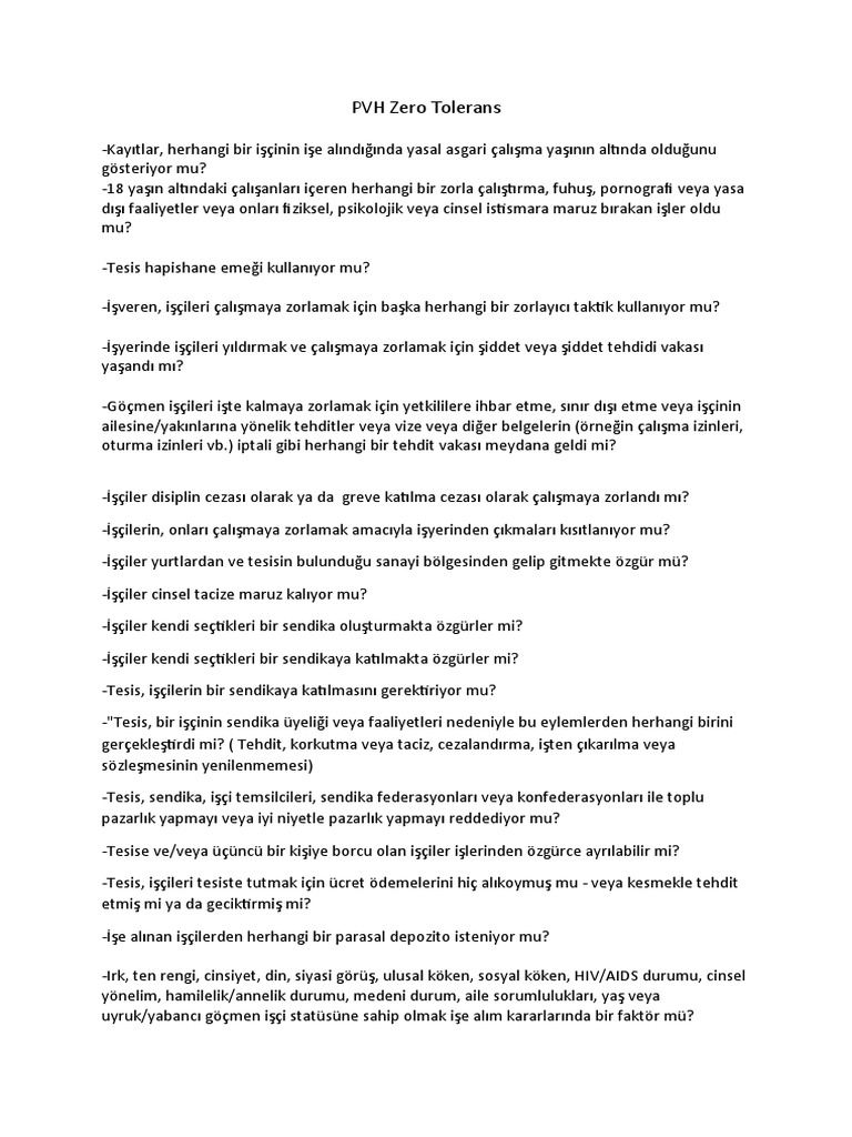 ICS Check List | PDF