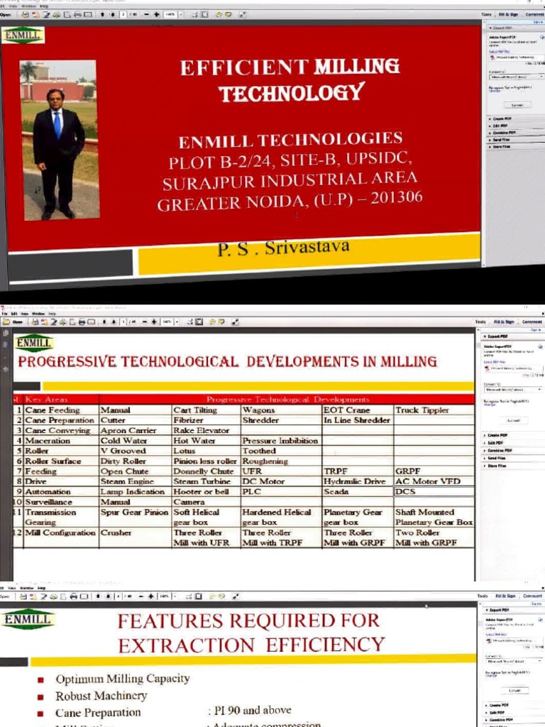 Efficient Milling Technology | PDF