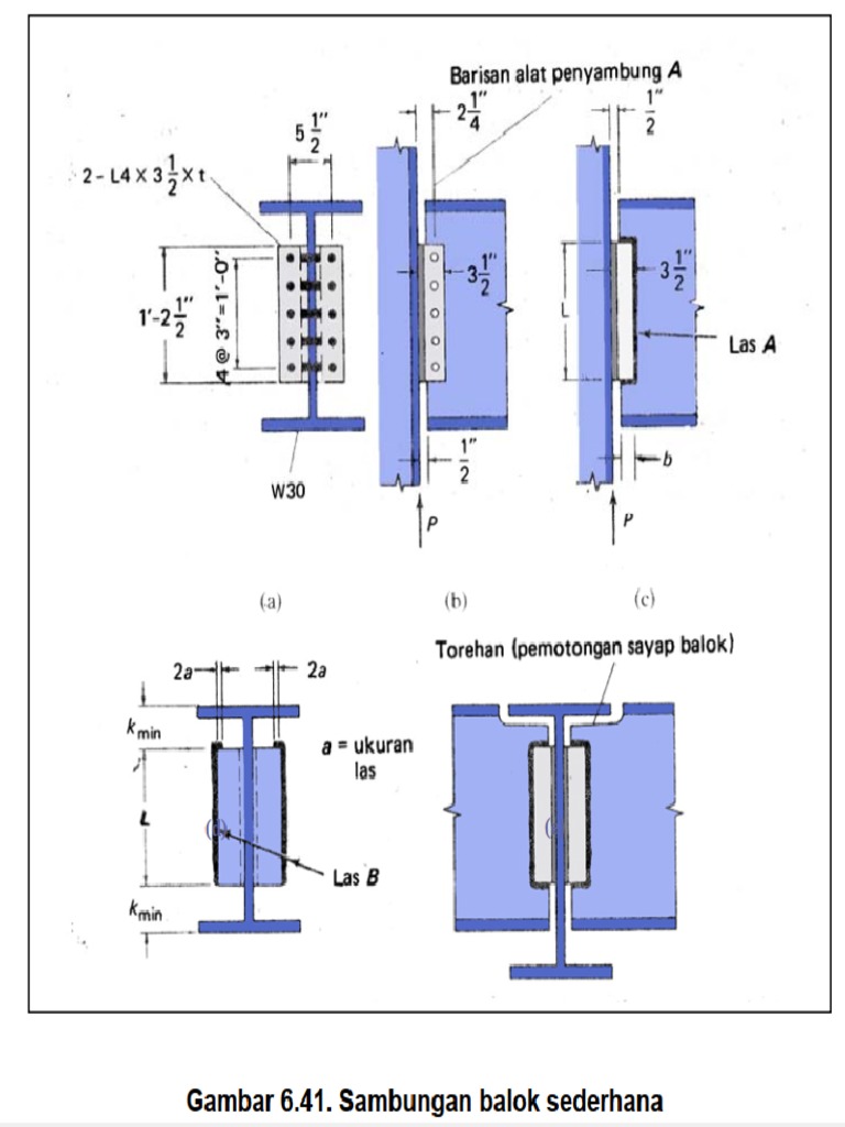 Baja - Sambungan Balok | PDF